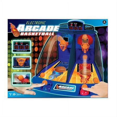 Electronic Arcade Basketball: Dual Shot Machine, Indoor Sports Game ...