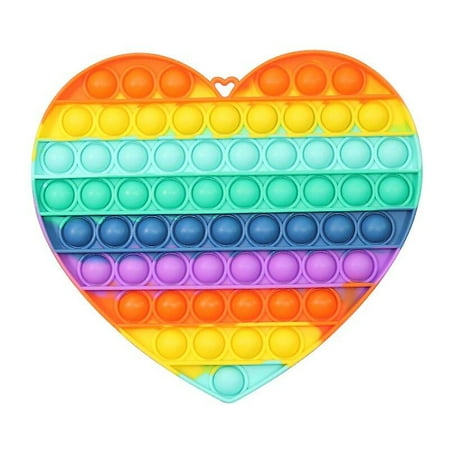 Big Size Pop It Push Pop Bubble Fidget Toy Bubbles Relieve Stress Mega ...