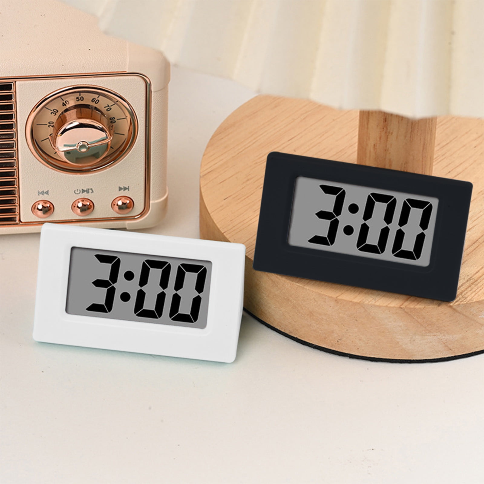 Click here for Ganfancp Alarm Clock Modern Home Desk Digital Cloc... prices