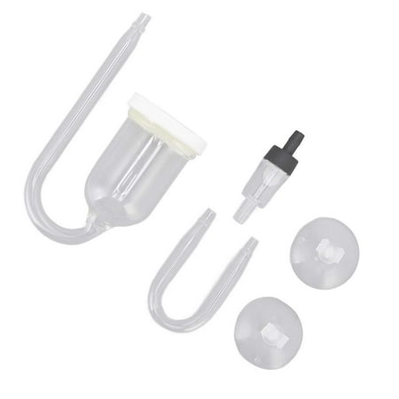 EOTVIA Aquarium Bubble Diffuser Prevent Clogging Transparent Glass Fish ...