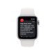 Apple Watch SE (2nd Gen) GPS 40mm Silver Aluminum Case with White Sport ...