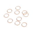 batmeuy 5/10Pcs Punk Women Hip-Hop Braid Hand Cross Shell Leaf Ring ...