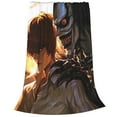 Death Note Cartoon Printing Throw Blanket, All Seasons Flannel Fleece ...