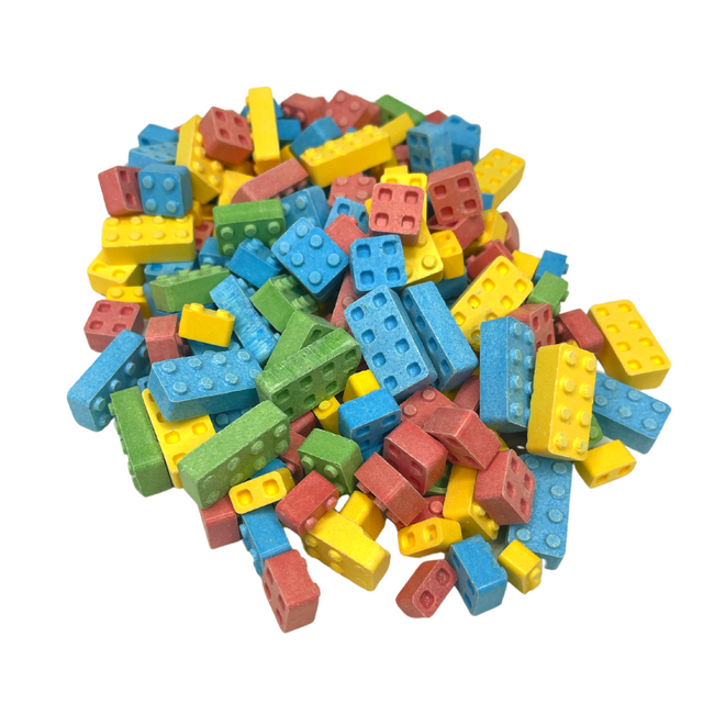 Concord Confections- Candy Blox, Building Blocks Candy, Unwrapped Brick ...