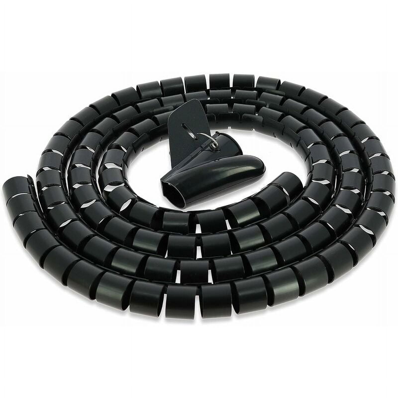 Funda espiral para cable eléctrico 22 mm x 5m – Gestión de cables de ...