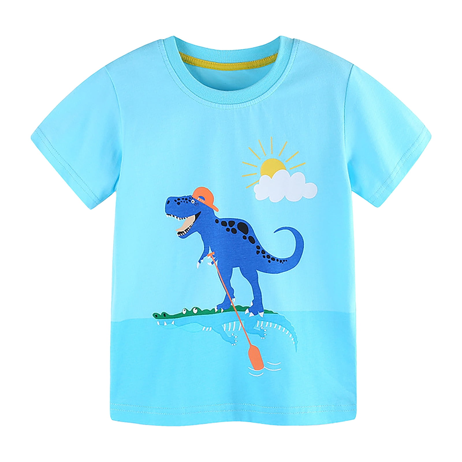 Click here for Huaiyyyy Toddler Tshirt Funny Dinosaur Printed Sho... prices