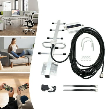 Phonetone Cell Signal Booster, Boosts 4G LTE, 5G, 4500 Sq Ft Coverage ...