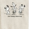 Peanuts - Snoopy Just Keep Dancing - Youth Crewneck Sweatshirt ...