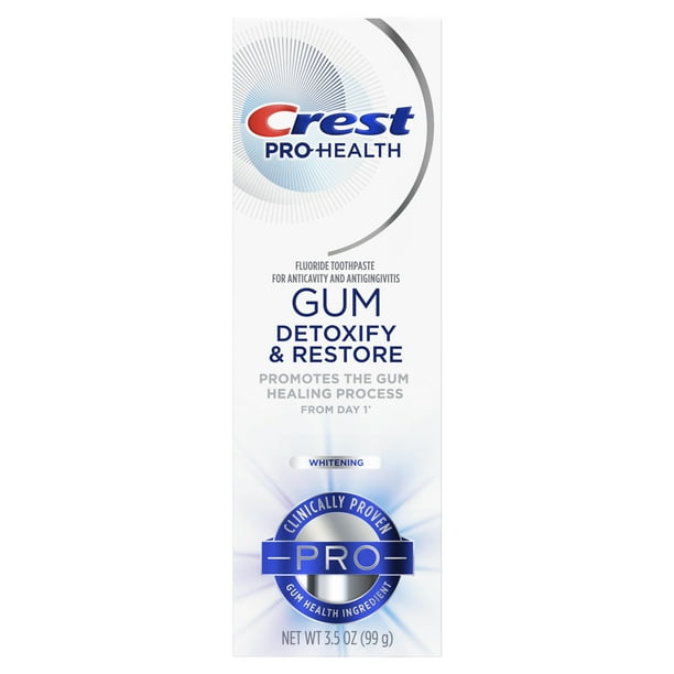 Crest Pro-Health Gum Detoxify and Restore Whitening Toothpaste 3.5 oz ...