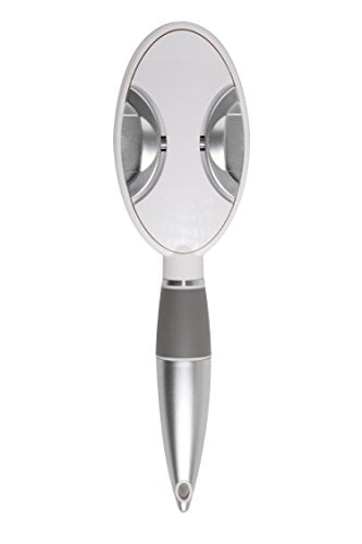 Qwik Clean Self Cleaning Hair Brush - Easy Clean Detangle Brush or Comb ...