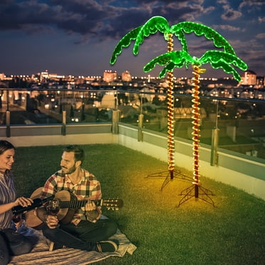 Vickerman 2.5' LED Rope Light Palm Tree - Walmart.com