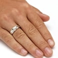 DESIGNICE 2026 New Promise Rings for Couples,Leaf Outline Design ...