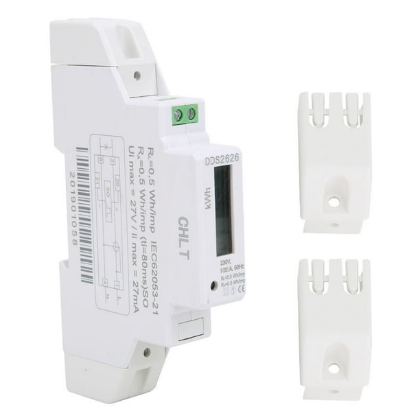 Single Phase Energy Meter, Beautiful Appearance Energy Meter, For Home ...