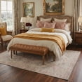 KUETH 8'X10' Vintage Area Rugs Machine Washable Rugs for Living Room ...