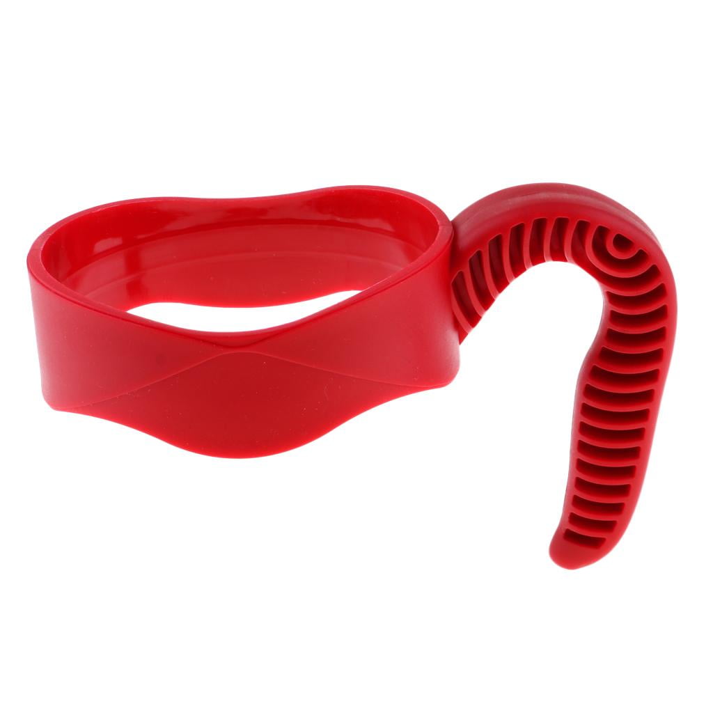 Water Bottle Mugs Cup Handle for Tumbler Cup Hand Holder Drink - Red ...