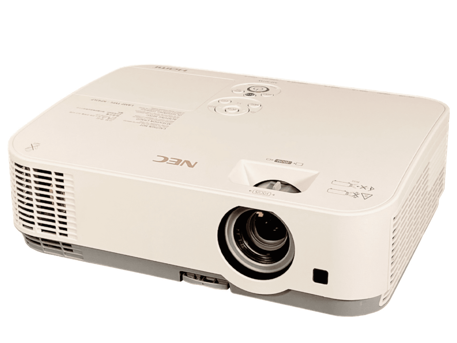 Pre-Owned NEC NP-ME301W 3LCD Projector Portable 3000 Lumens Office HD ...