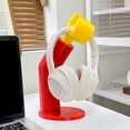 Cartoon Earphone Stand PVC Desktop Holder for Workspaces Study Room ...