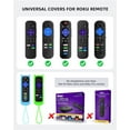 3Pcs Remote Case Remote Covers with Cat Ears Design Silicone Protective ...