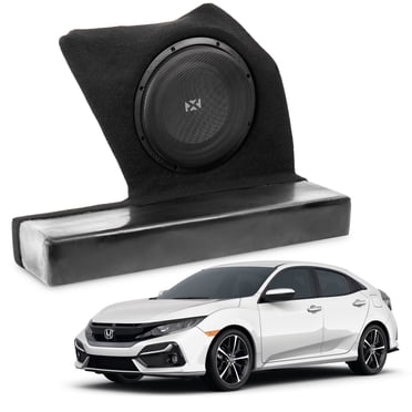 NVX BE-GM-VETC6 Aftermarket 10” Car Subwoofer Box for 2006-2013 ...