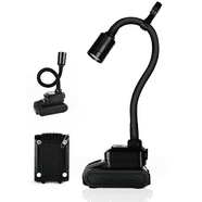 Might-D-Light 10-Watt 400-Lumen Dark Gray Rechargeable Folding LED Work ...