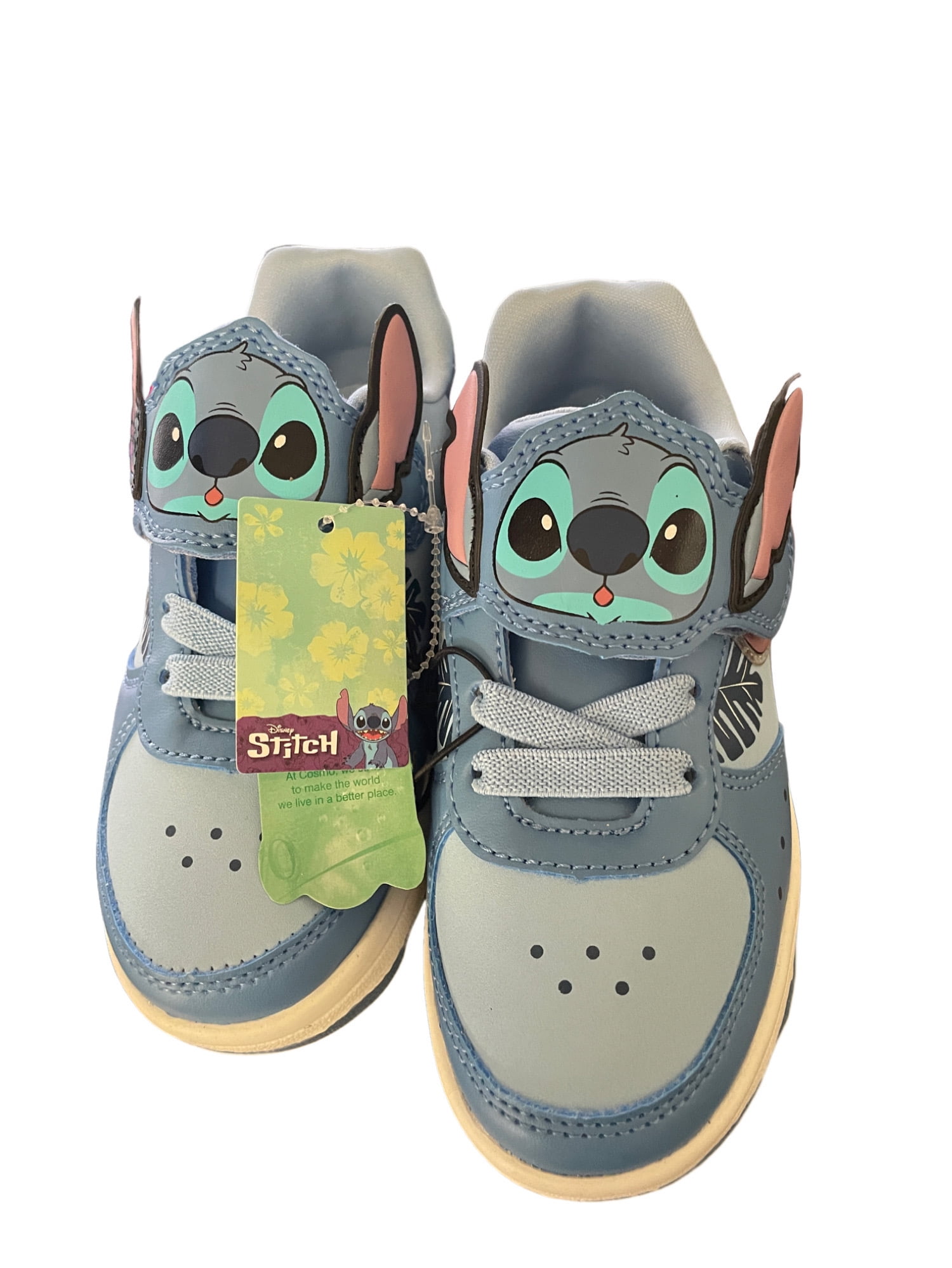 Disney Lilo & Stitch Velcro Sneakers - Walmart.com