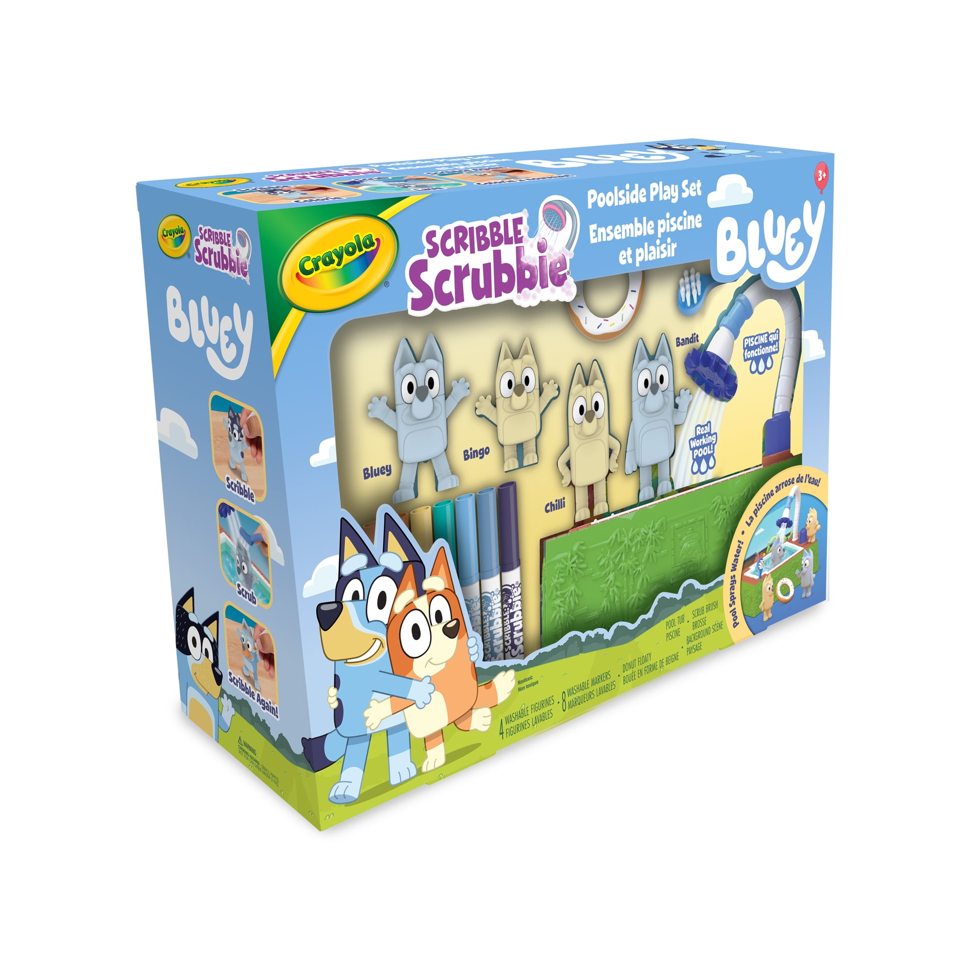 Click here for Crayola Bluey Scribble Scrubbie Poolside Playset... prices