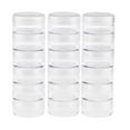 Stackable Jar Empty Containers Pack - for , Accessories, - Walmart.com