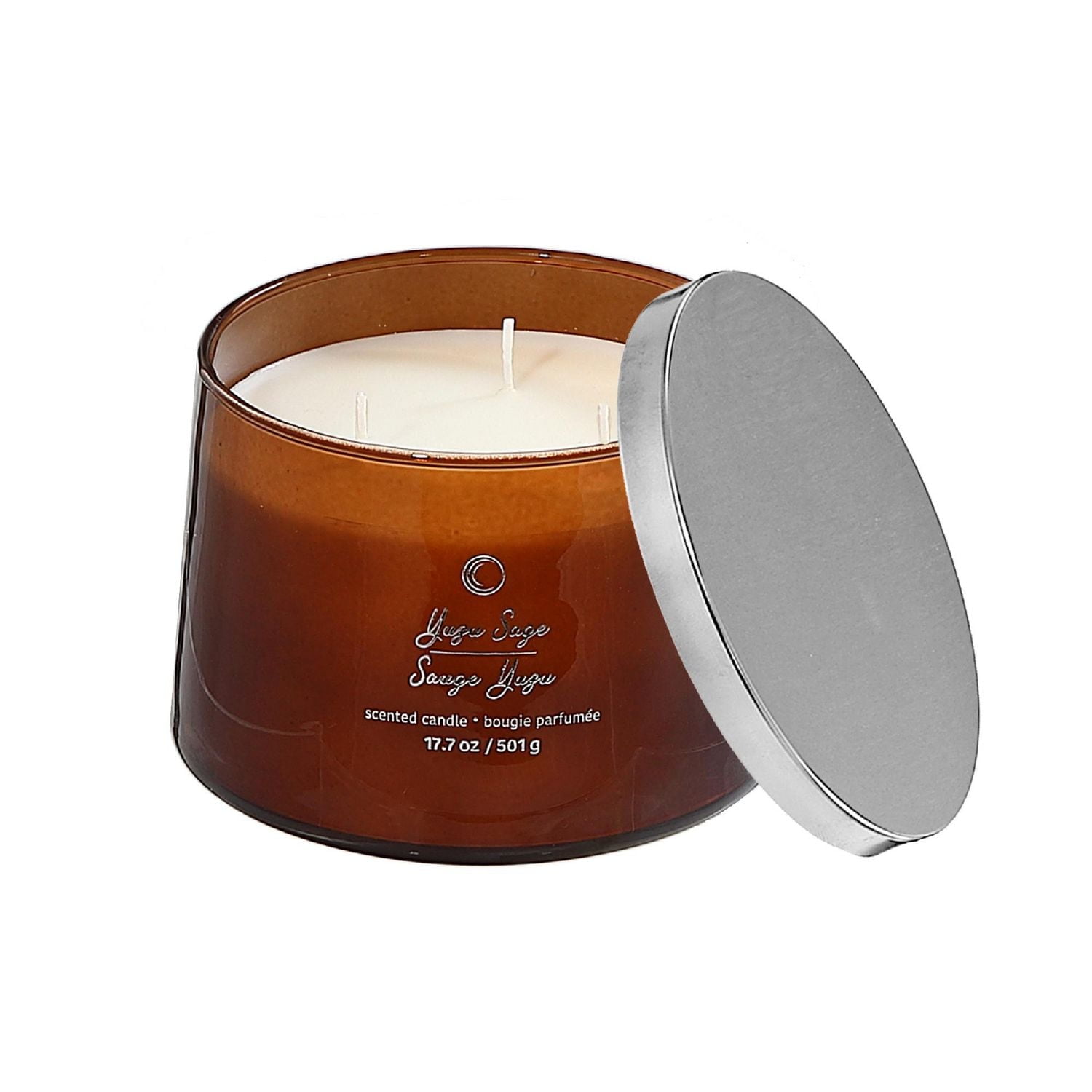 Click here for Ih Casadécor 18oz 3 Wick High Gloss Taper Candle Y... prices