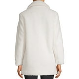 Jason Maxwell Women's Collared Zip Up Teddy Jacket - Walmart.com