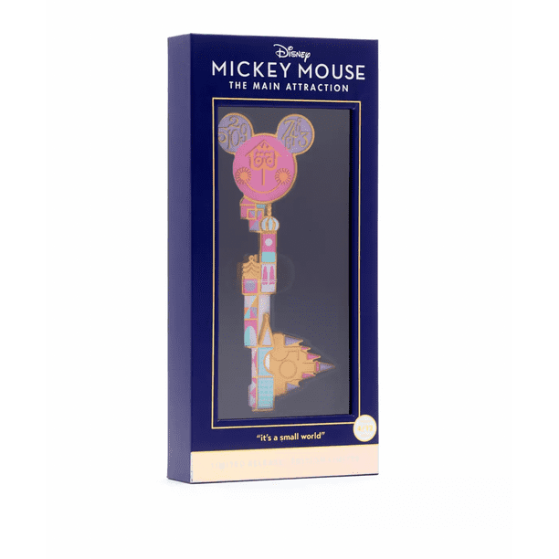 Disney 50th Mickey The Main Attraction It's a Small World Opening Key ...