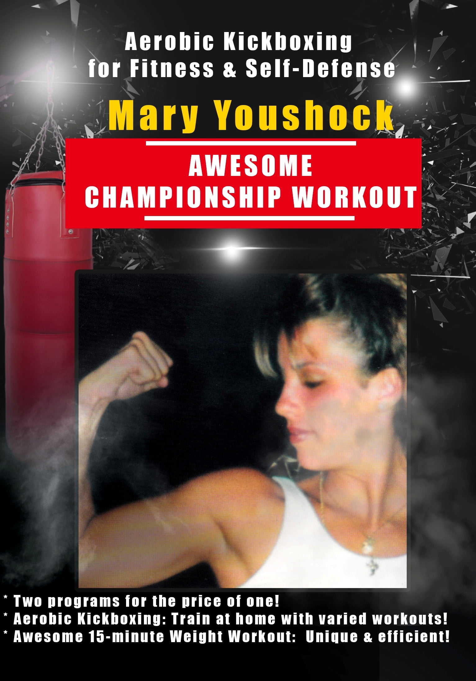 Awesome Championship Workout aerobic kickboxing 15min weights DVD Mary ...