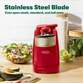 Electric Can Opener, Knife Sharpener, Jar and Bottle Opener, Stainless ...