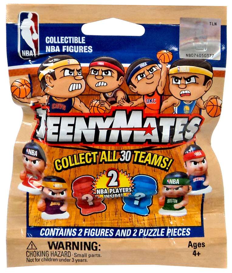 NBA TeenyMates Series 2 Dribblers Mystery Pack - Walmart.com