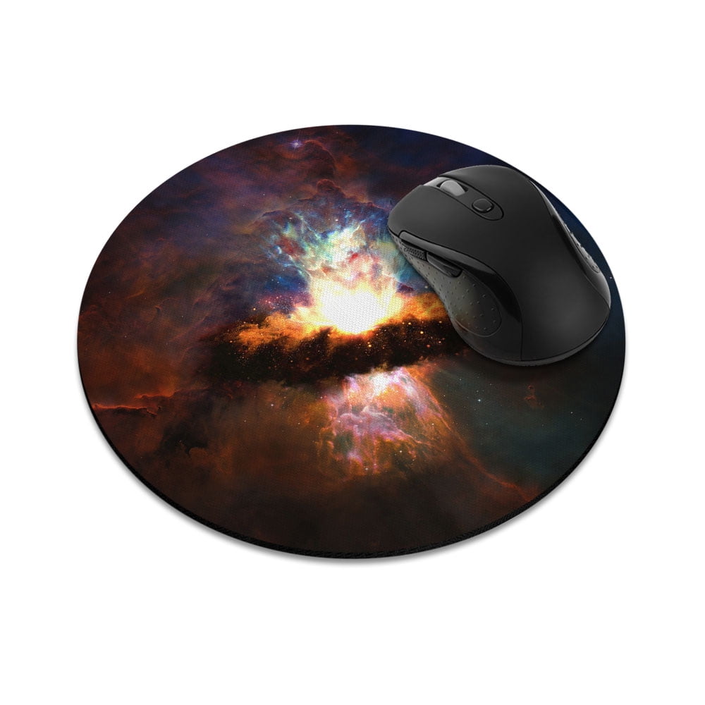 FINCIBO Round Standard Mouse Pad, Non-Slip Mouse Pad for Home, Office ...