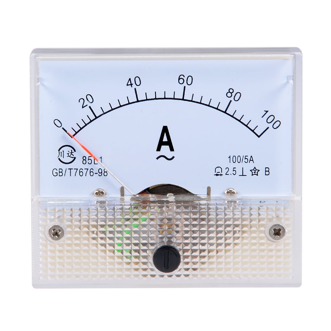 AC 0-100A Analog Panneau Ampèremètre Gauge Ampere Courant Mètre 85L1 ...
