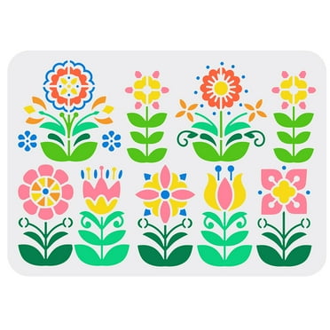 Plastic Drawing Painting Stencils Templates for Painting on Scrapbook ...