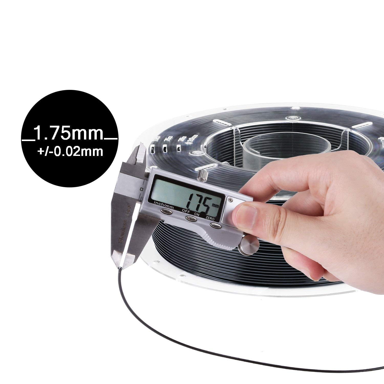 Buy SainSmart PRO-3 Tangle-Free Premium 1.75mm PETG 3D Printer Filament ...