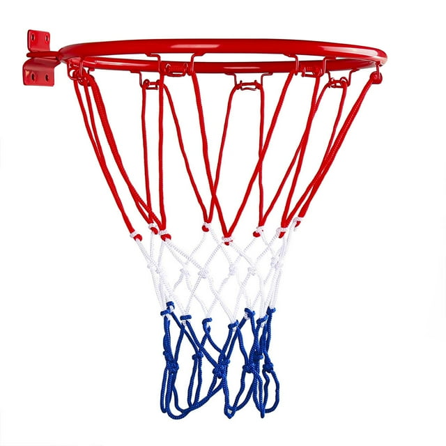 Basketball Goal Hoop Rim Net Wall Mounted Foldable For Indoor Outdoor ...