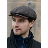 Mucros Weavers Men's 100% Wool Tweed Flat Kerry Flat Cap Made in ...