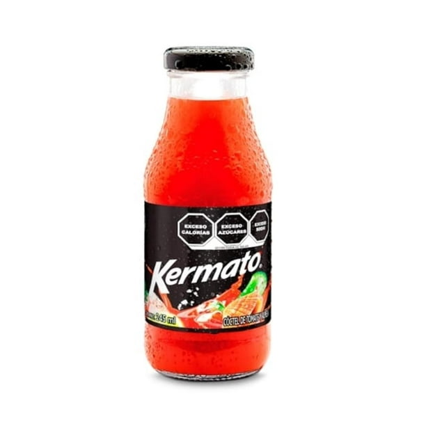 Pack de 12 Jugo de Tomate/Almeja Kermato Frasco 245 ml Kermato 245 ml ...