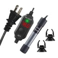 Small Submersible Aquarium Heater, Adjustable Mini Fish Tank Heater 25W ...