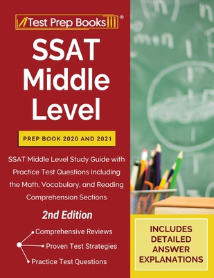 Pre-Owned SSAT Middle Level Prep Book 2020 and 2021: SSAT Middle Level ...