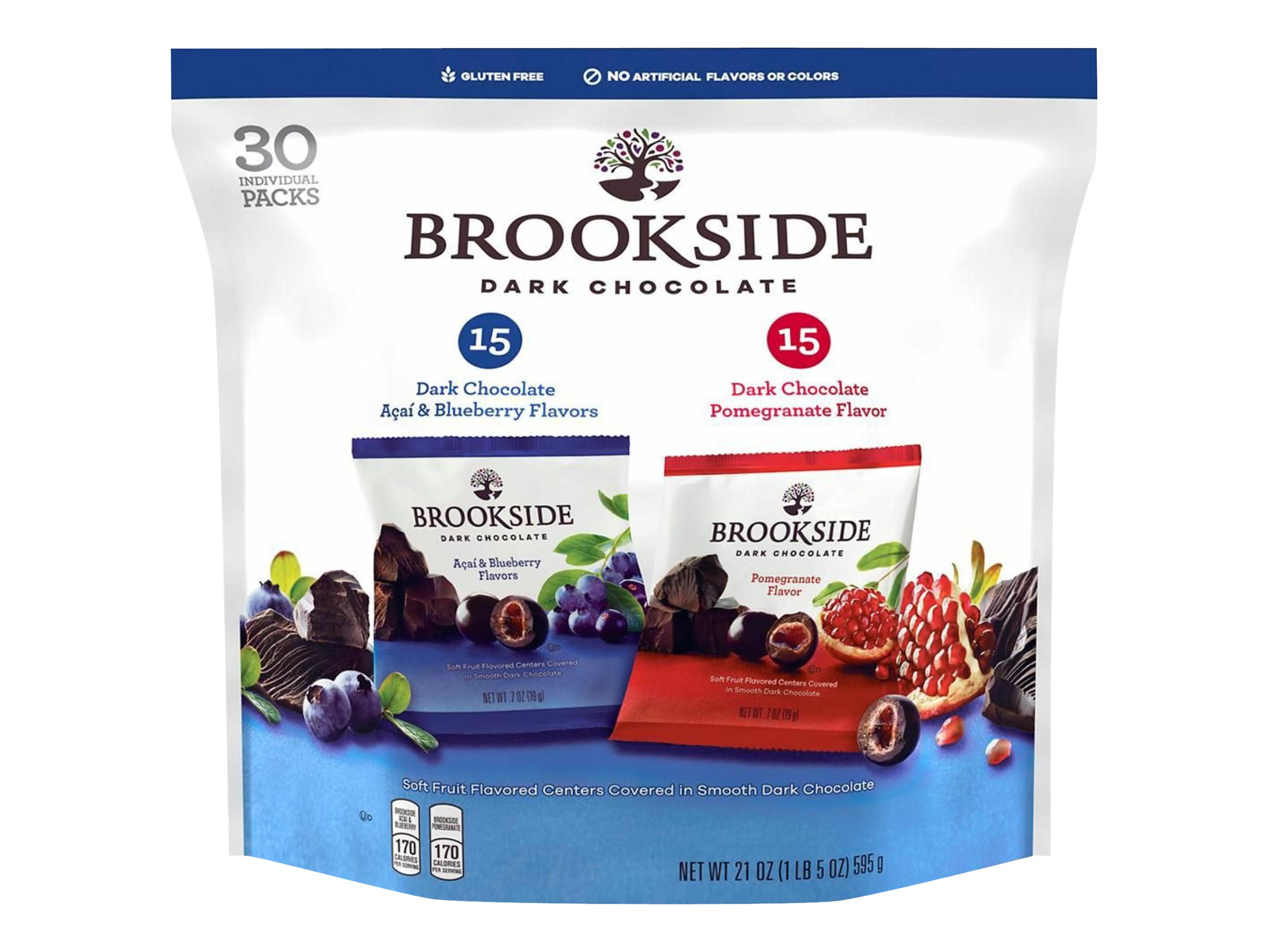 Brookside Dark Chocolate Acai and Blueberry/Pomegranate - Chocolate ...