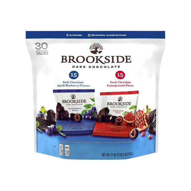 Brookside Dark Chocolate Acai and Blueberry/Pomegranate - Chocolate ...