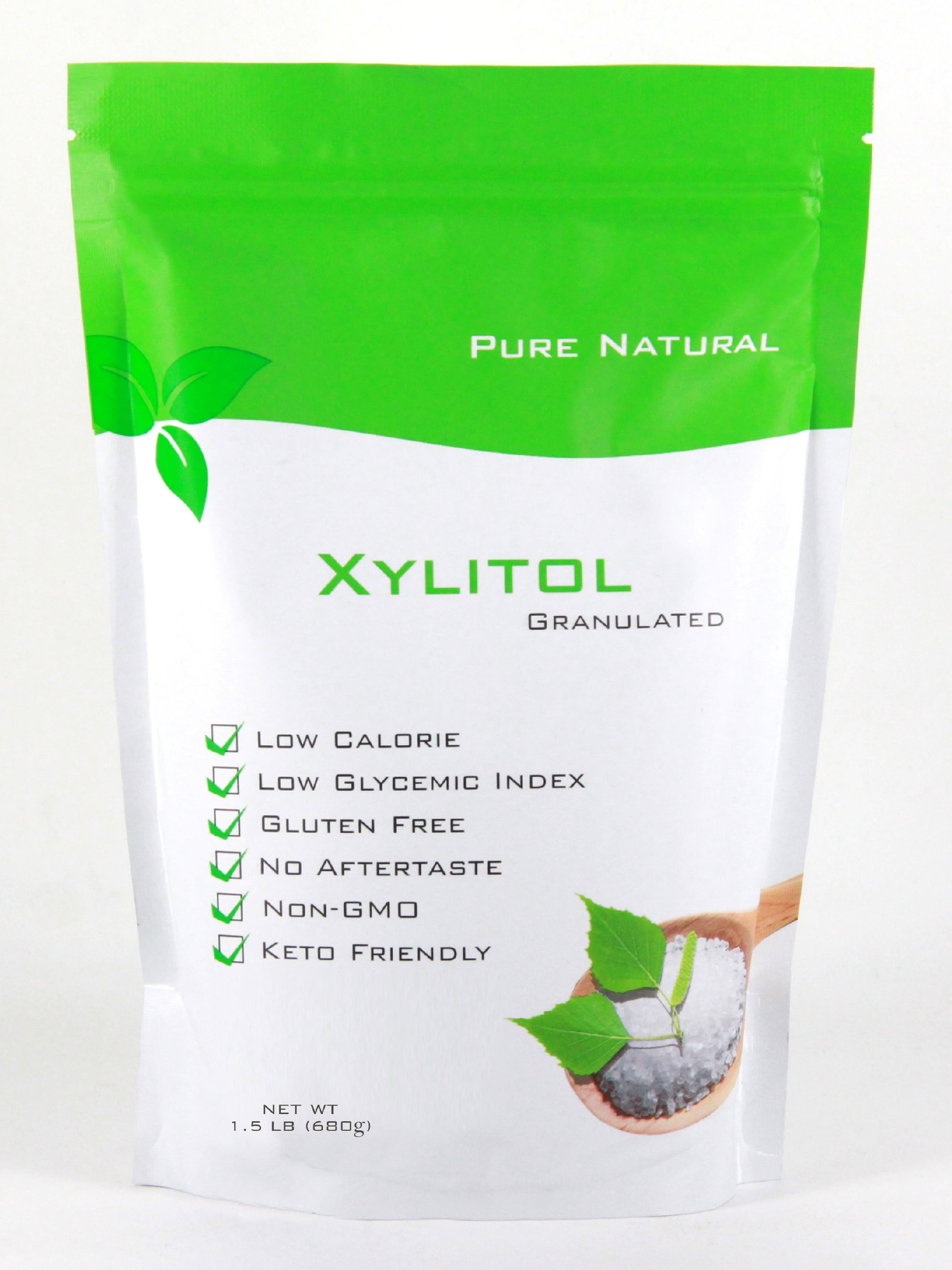 Pure Natural Xylitol Sweetener 1.5 lb. Sugar Substitute - Walmart.com