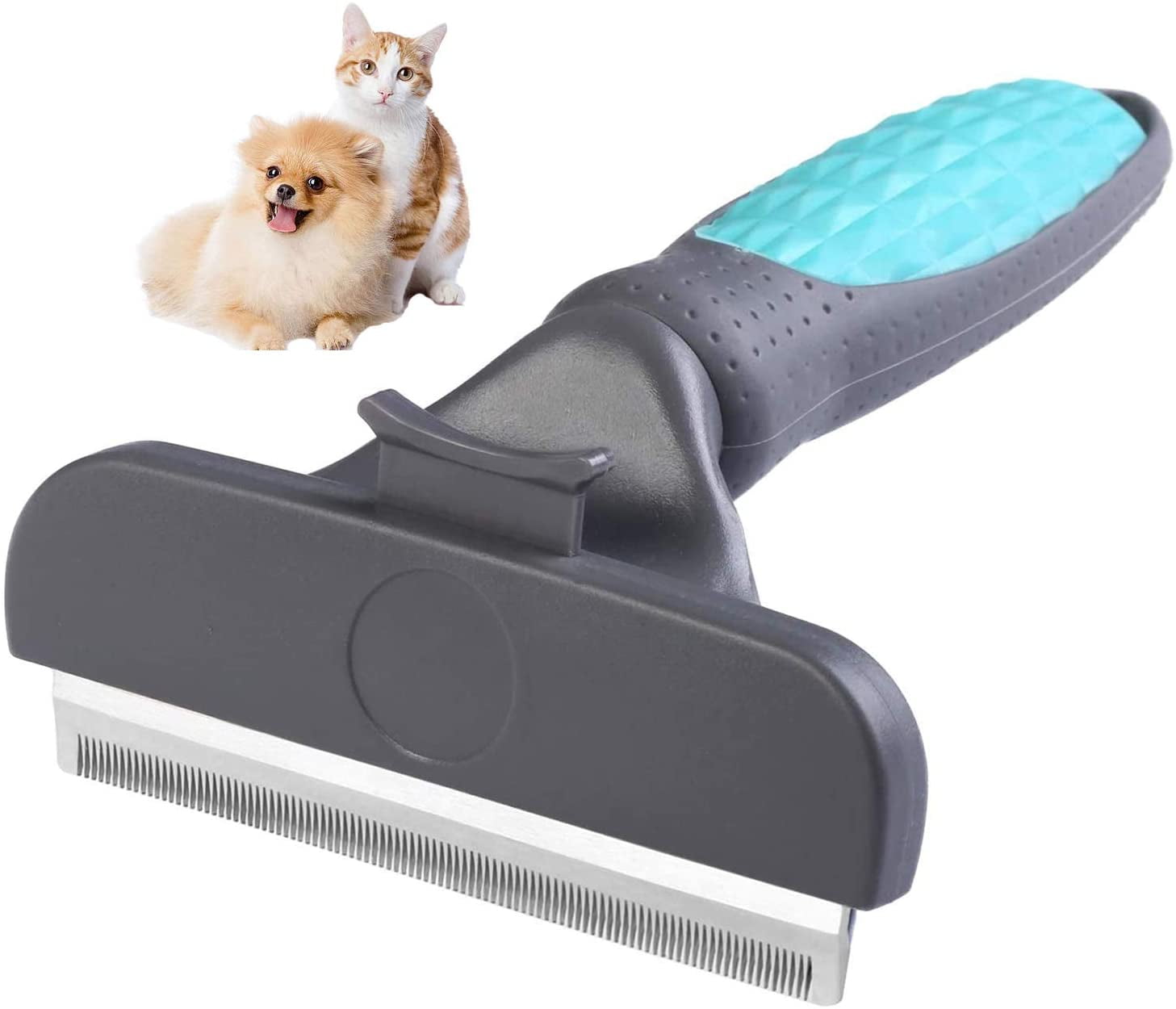 Cat Dog Brush, Self-Cleaning Cat and Dog Grooming Brushes Pet Dead Hair ...