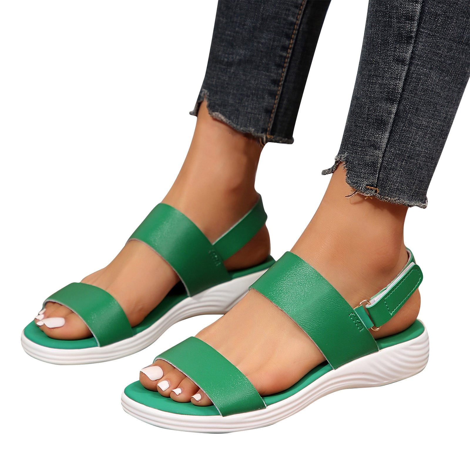 Click here for Apmemiss Sandals Clearance Womens Double Delt Spor... prices