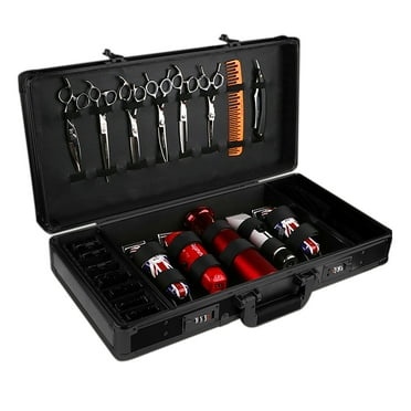 Anqidi Portable Styling Barber Case, Professional Hair Cutting Kit ...
