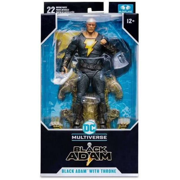 McFarlane DC Multiverse Black Adam Action Figure (with Throne ...