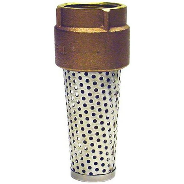 FVNL200 2 IN. BRASS FOOT VALVE - Walmart.com - Walmart.com